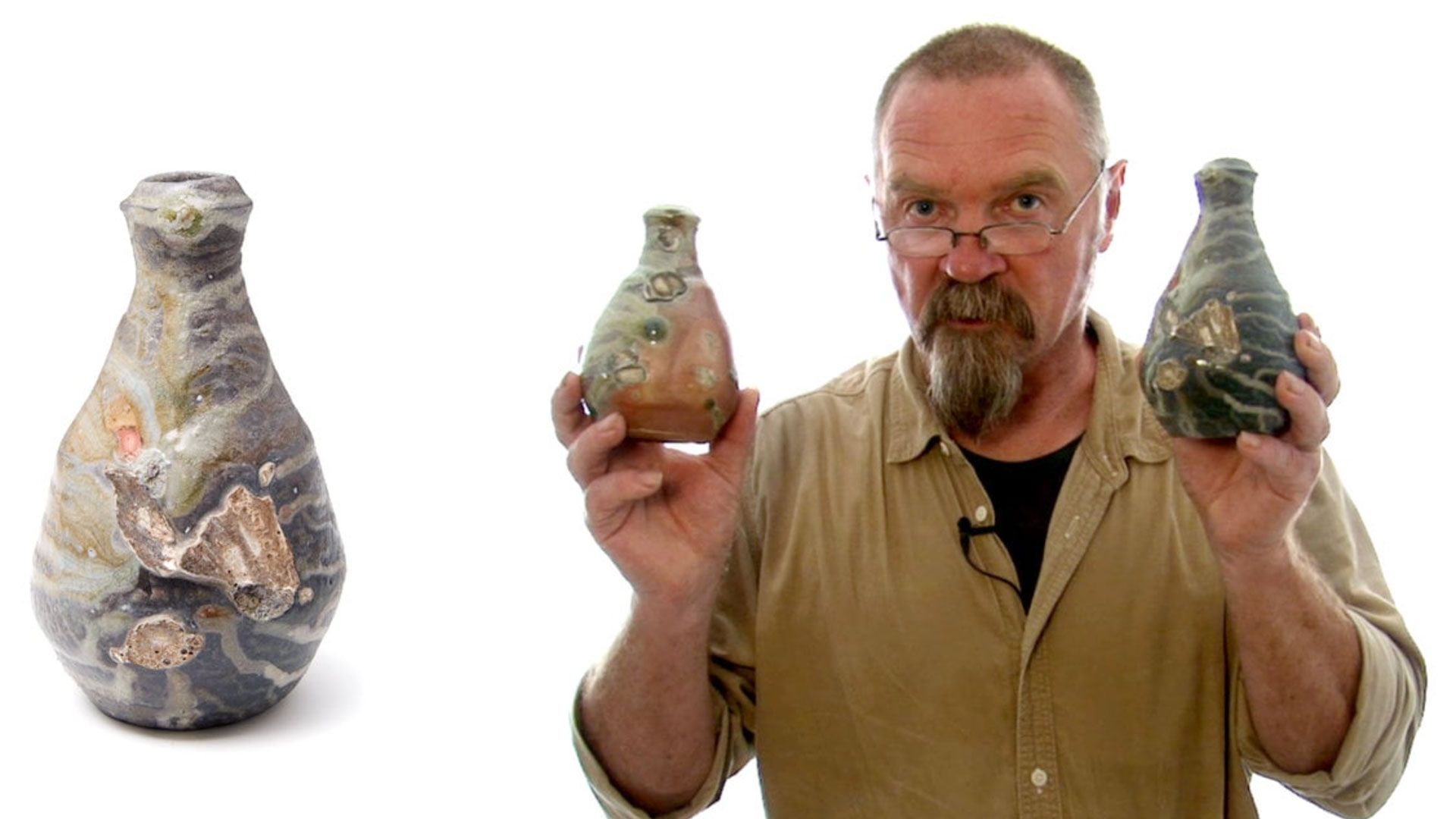Talking Pots | Nic Collins | Bottles - We Love Clay